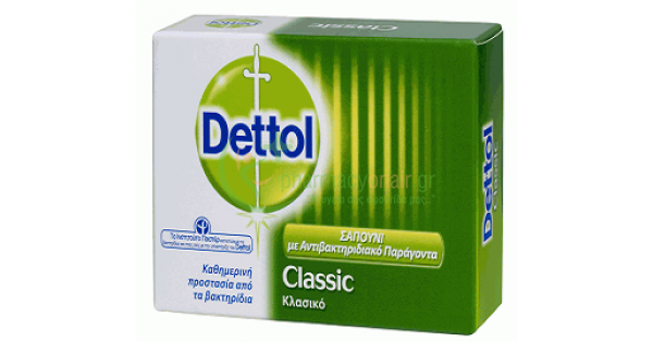 DETTOL - Classic Μπάρα Σαπουνιού με Ανιβακτηριδιακό Παράγοντα 100gr ...