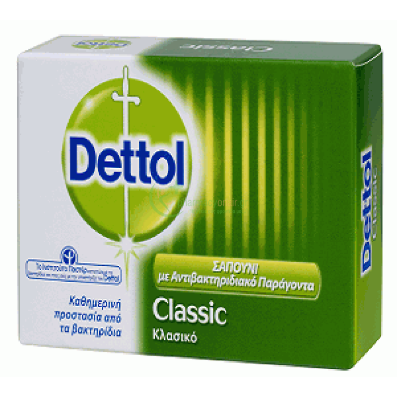 DETTOL - Classic Μπάρα Σαπουνιού με Ανιβακτηριδιακό Παράγοντα 100gr ...