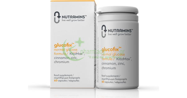 NUTRAMINS - Glucofix Normal Glucose Formula caps 60s